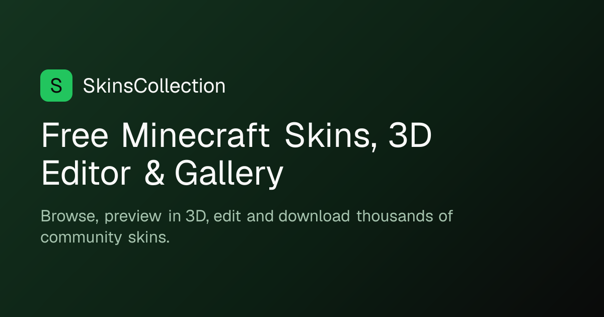 ANDROID Minecraft Skins · SkinsCollection